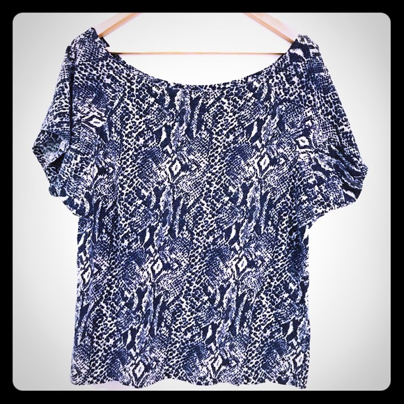 Vintage | Tops | Vintage Cotton Snake Pattern Tshirt Handmade | Poshmark